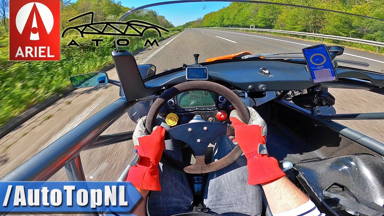 ARIEL ATOM MK3.5 SUPERCHARGED | FIRST DRIVE on AUTOBAHN! by AutoTopNL ...
