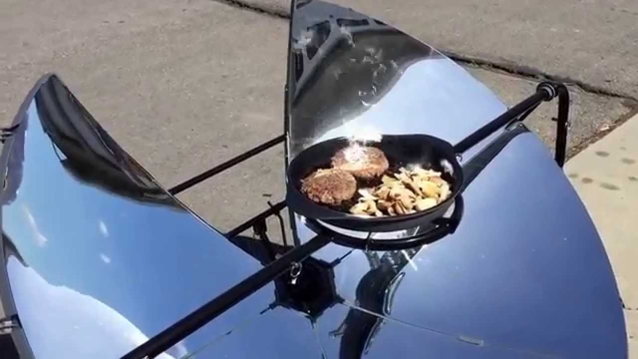 Solar Power Cooker "SolSource" Works Amazing - YouTube