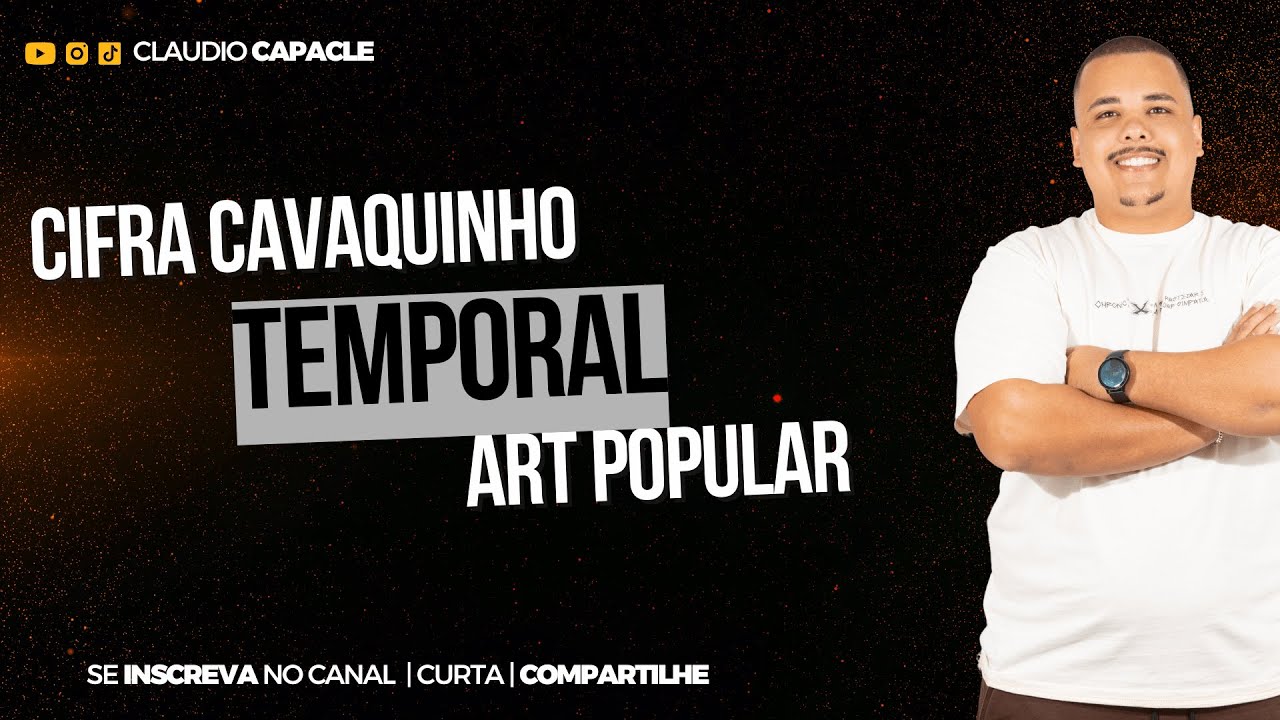 Temporal - Ar tPopular | Cifra Cavaquinho | Claudio Capacle - YouTube