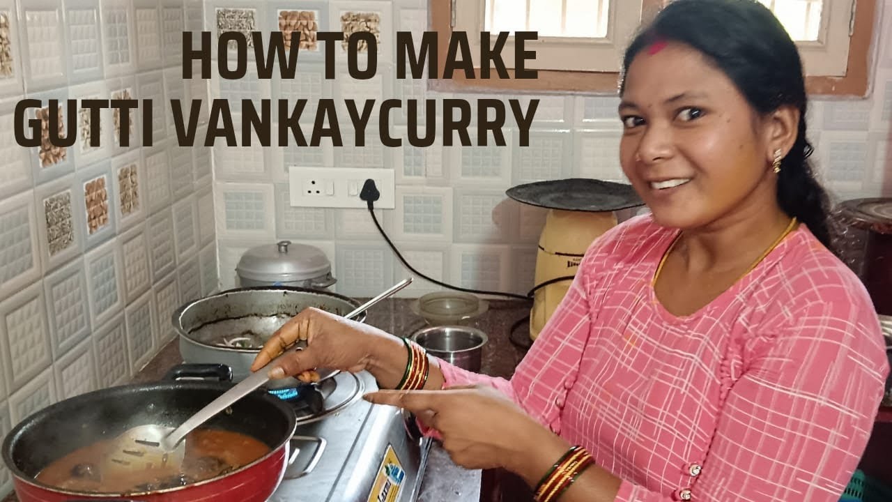 How to make Gutti vankay curry - YouTube