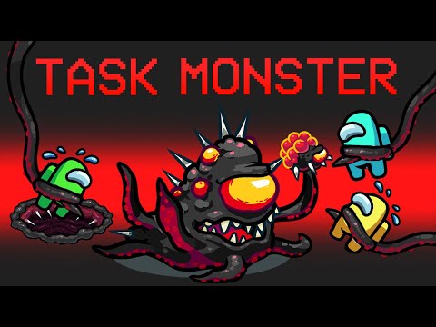 NEW Among Us TASK MONSTER ROLE?! (Scary Mod)