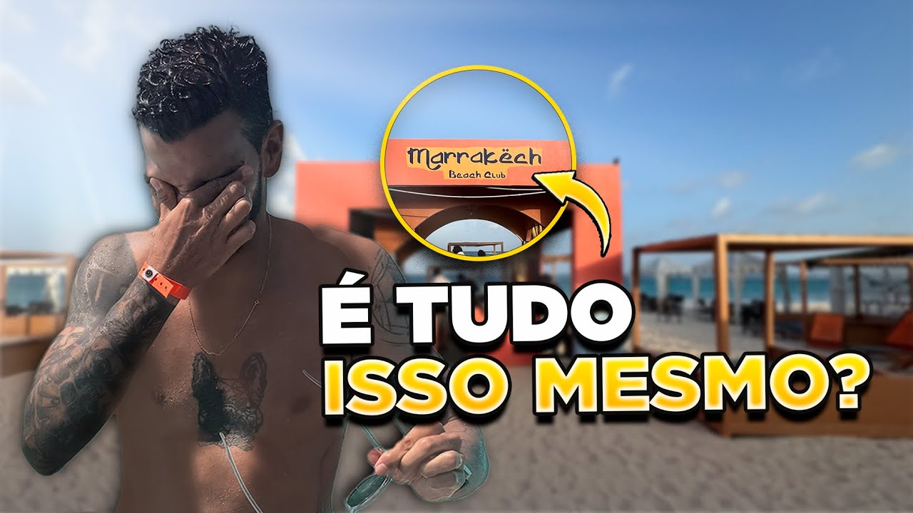 O FAMOSO Beach Club Marrakech | Tesouro escondido na Ilha de SAN ANDRÉS ...