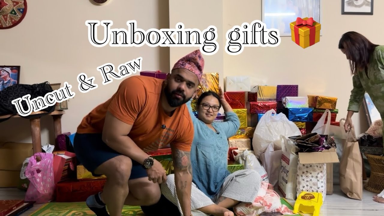 Gifts unboxing // Raw and Uncut video // Wedding gifts // Beautiful ...