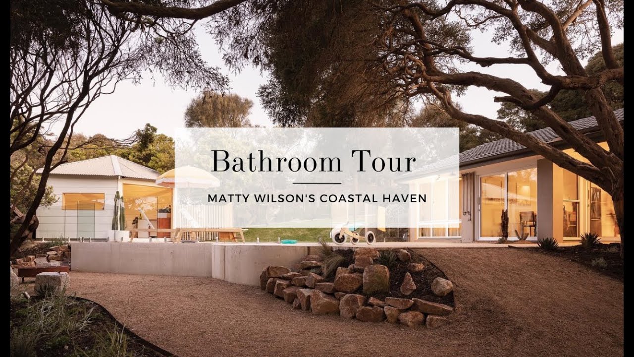 Matty Wilson's Coastal Bathroom | Home Tour - YouTube
