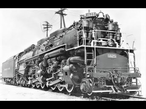 C&O H-8 "Allegheny" 7600 tons drag testing. - YouTube