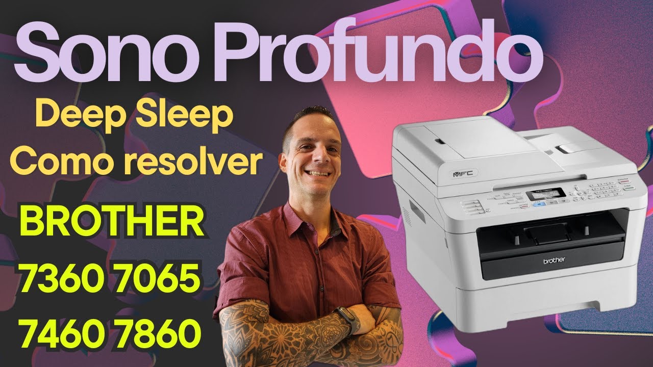 Mensagem Sono Profundo stand-by impressora brother dcp 7065 7055 mfc ...