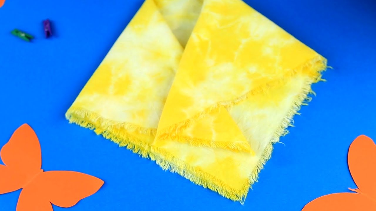 DIY Turmeric Tie Dye - YouTube