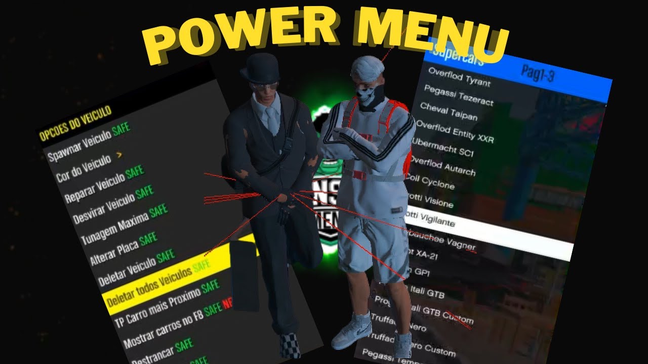 O PODER DO MONSTER MENU |GTA-RP 🏓 - YouTube