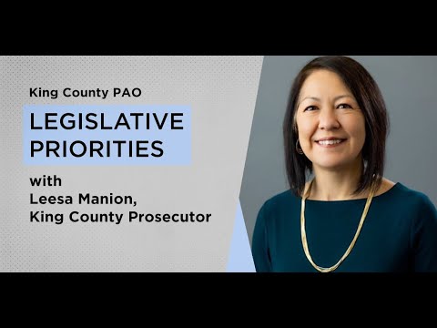 Media Briefing: King County Prosecuting Attorney Leesa Manion's 2025 ...