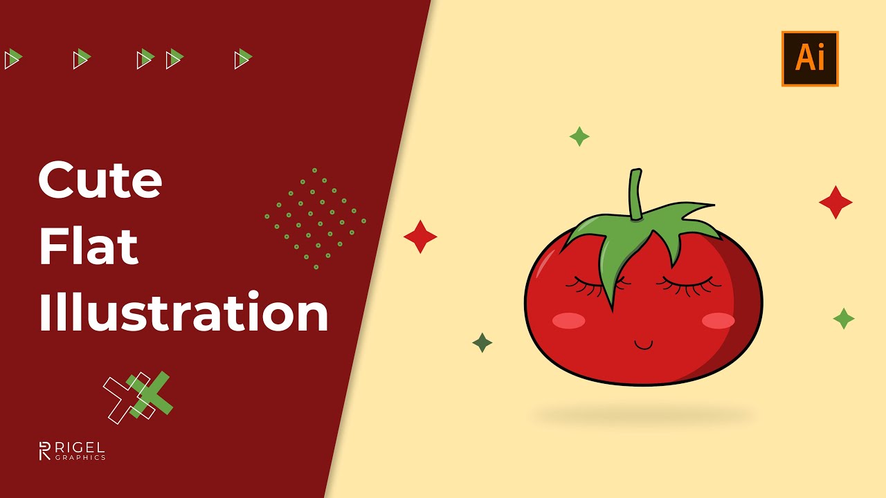 How to Create Cute Illustration |Shadow and Highlights in Adobe ...