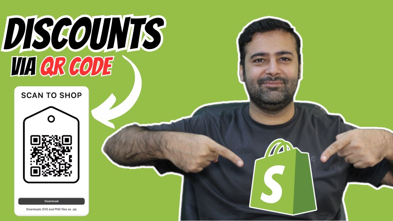 How To Create Discounts Via QR Code in Shopify? - YouTube