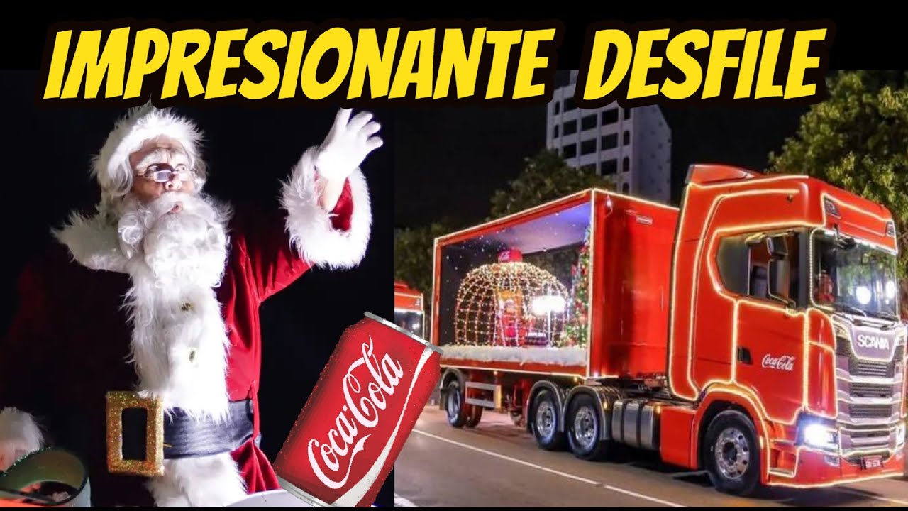 Desfile Caravana Coca Cola de Navidad Completo Veracruz 2024 4k - YouTube