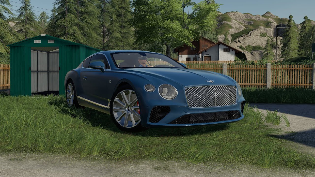 Bentley Continental GT - Farming Simulator 2019 [FS 19 LS19 Car Mod ...