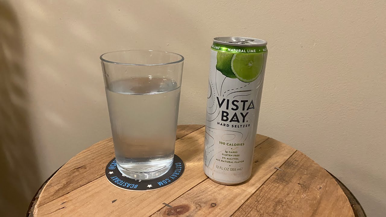 Vista Bay Natural Lime Hard Seltzer - YouTube