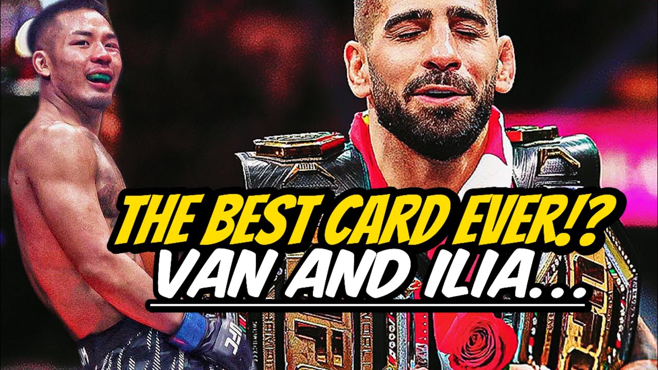 Ilia Topuria is the best ever! And Joshua Van just had the best fight ...