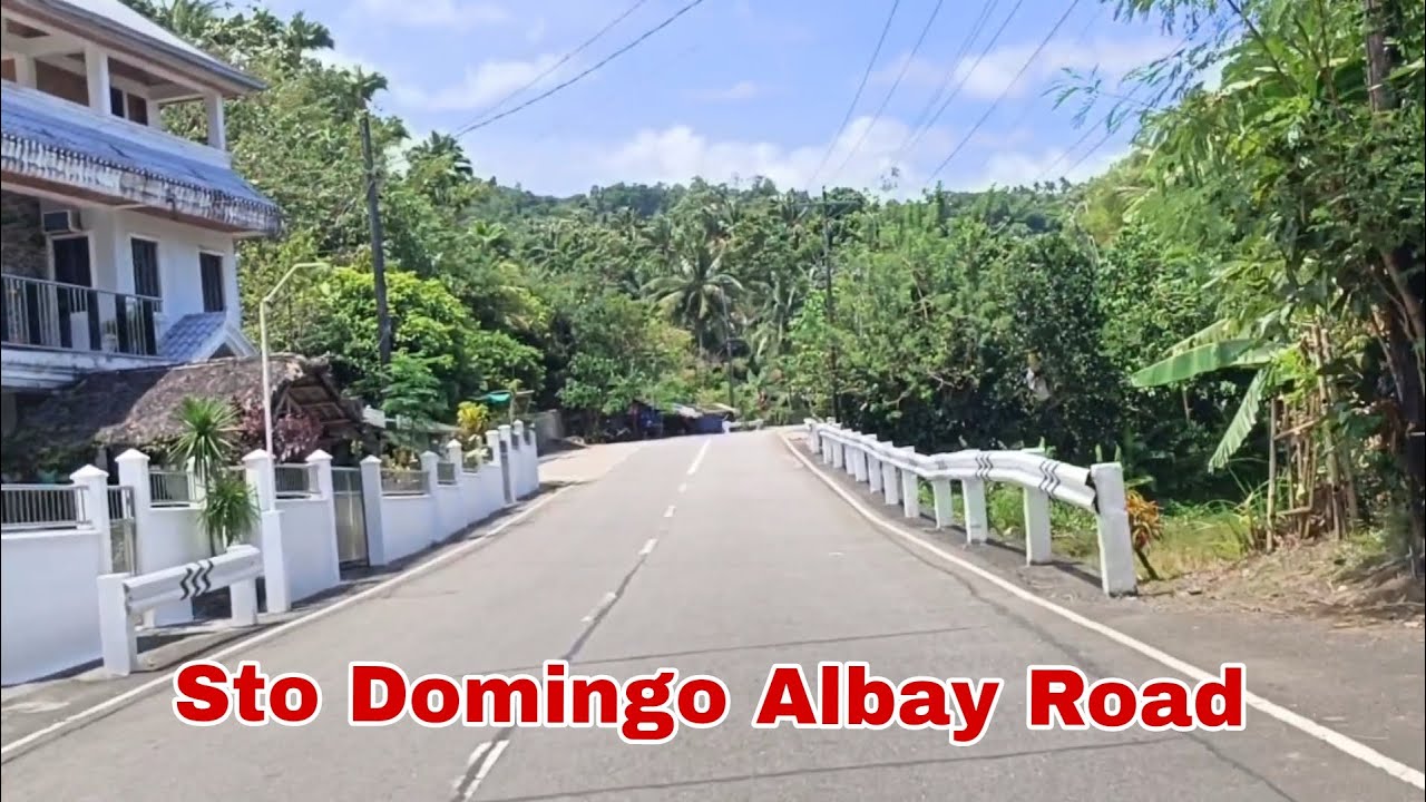 Sto Domingo Albay Road - YouTube
