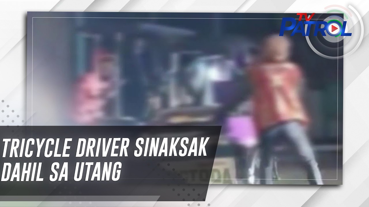 Tricycle driver sinaksak dahil sa utang | TV Patrol - YouTube