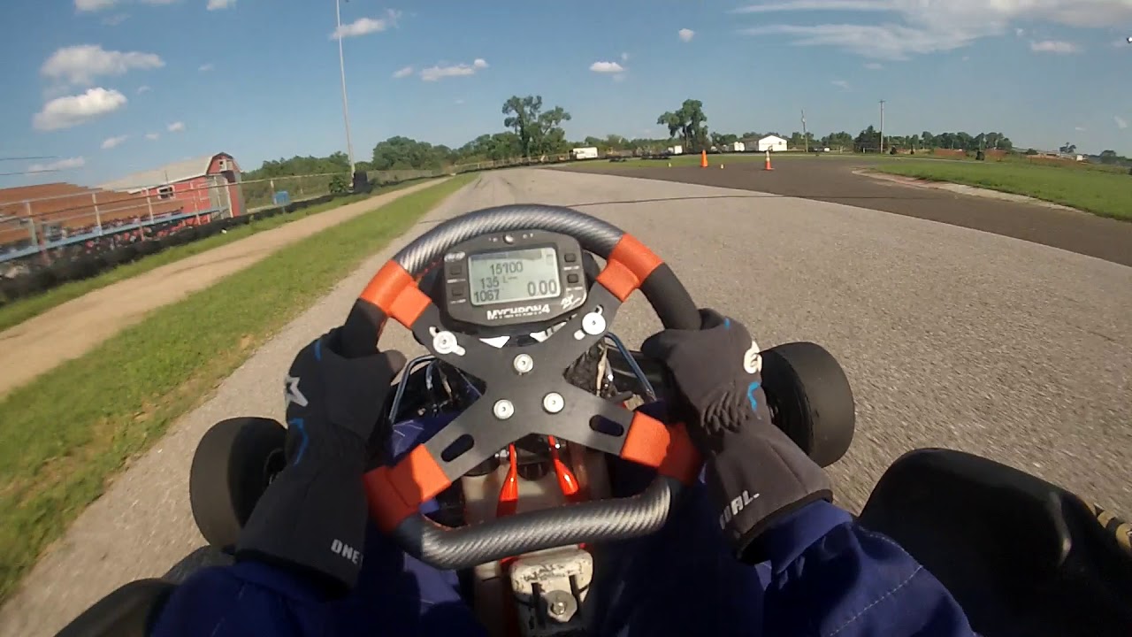 Karting Practice at OMC Oklahoma Motorsports Complex - X30 Senior - YouTube