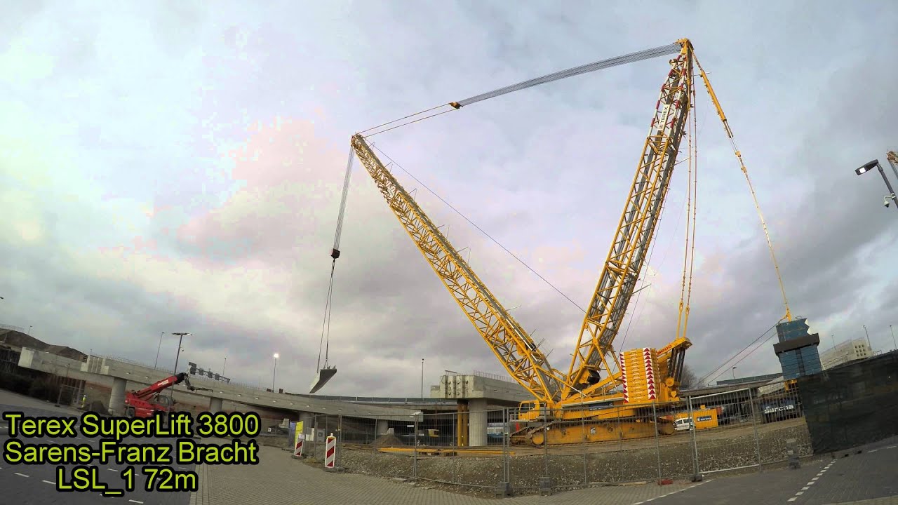 DEMAG CC 3800-1 Sarens-Franz Bracht - YouTube