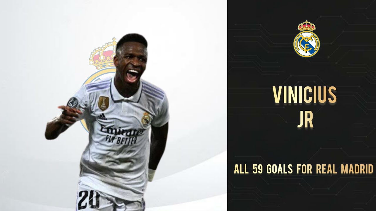 Vinícius Jr | All 59 Goals for Real Madrid so Far - YouTube