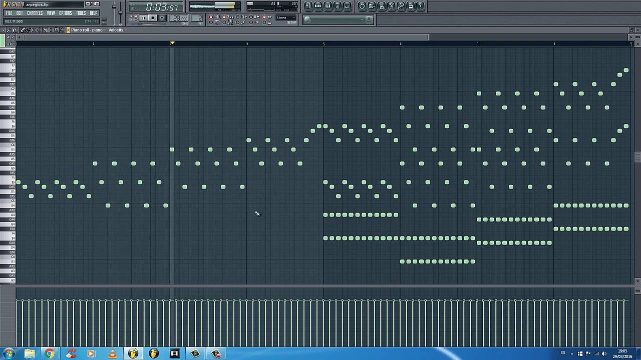 Tutoriales FL Studio #22 - Como hacer un ARPEGIO - YouTube