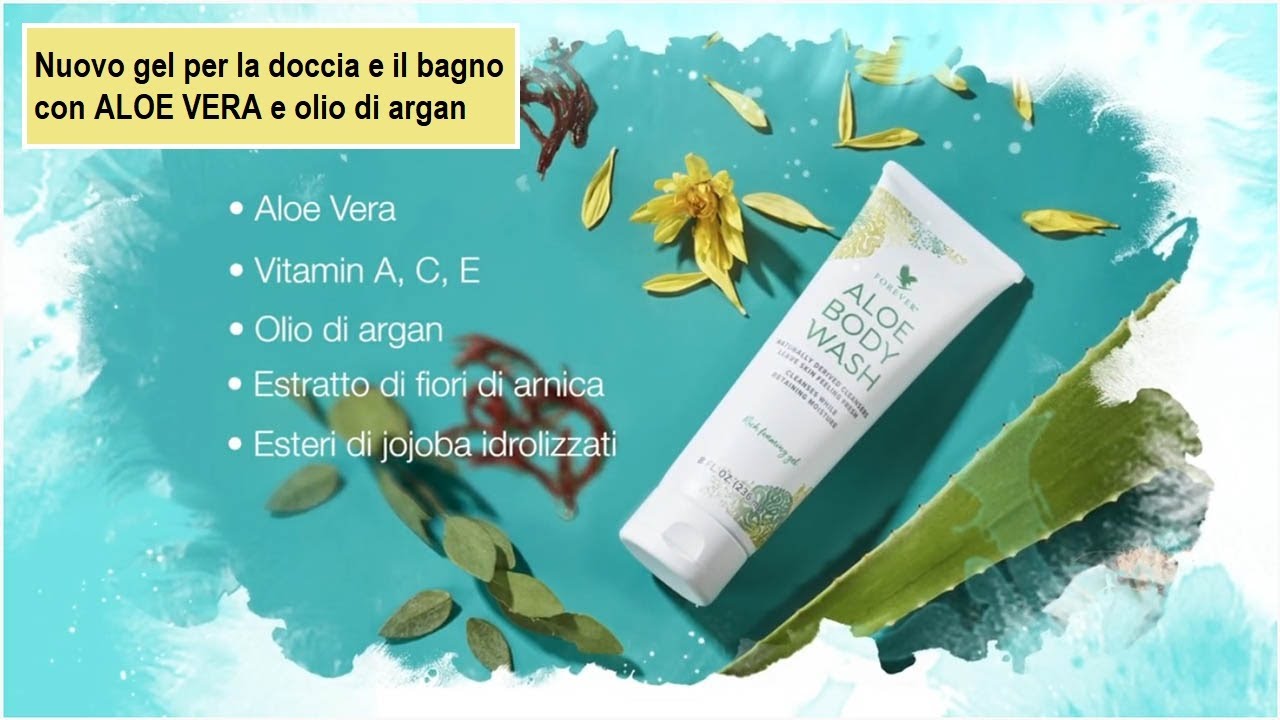 Nuovo bagnodoccia: Aloe Body Wash Forever Living Products - YouTube