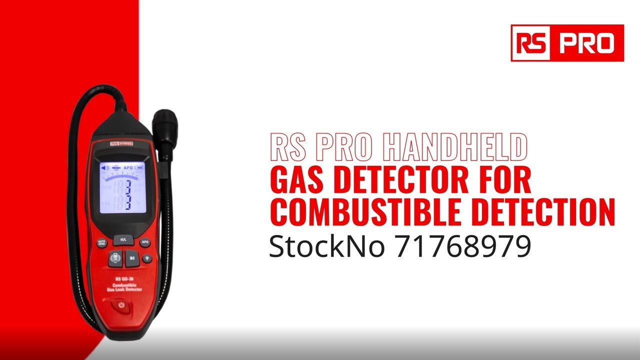RS PRO 1445341 - Gas Detector (71768979) - YouTube
