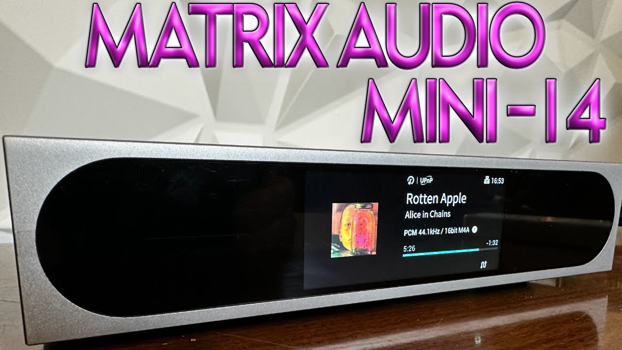 Matrix Audio Mini i-4 Music Streamer - YouTube
