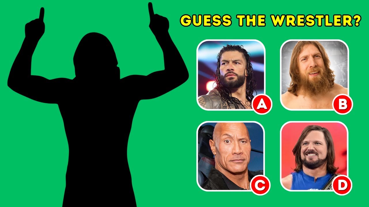 WWE Quiz: Identify the Superstar by Their Shadow! - YouTube