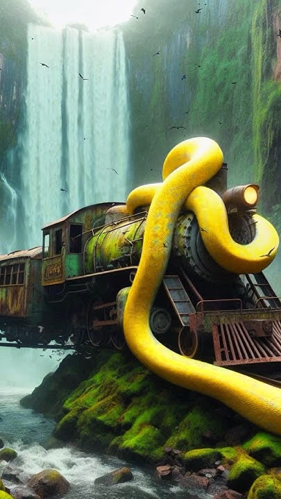 Nature Exploration | Travel Discovery | Python and Train #shorts #memes ...