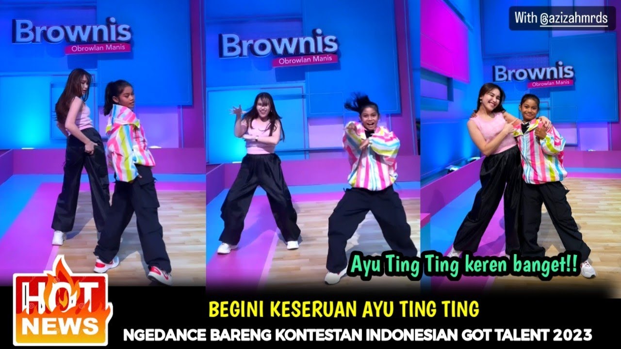🔴 BEGINI KERENNYA AYU TING TING‼️ NGEDANCE BARENG DENGAN PESERTA ...