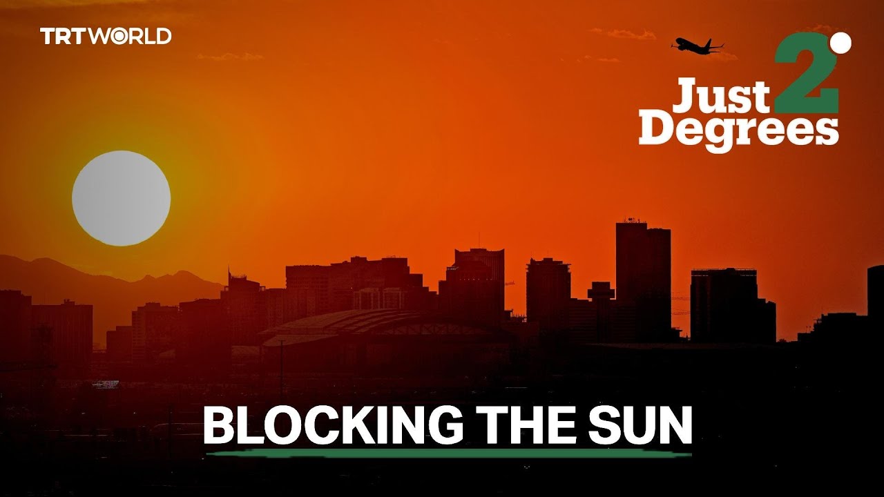 Just 2 Degrees: Deflecting the Sun's rays - YouTube