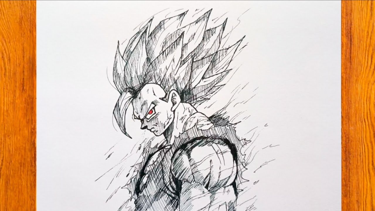 How to draw Gohan easy to draw || step by step tutorial - YouTube