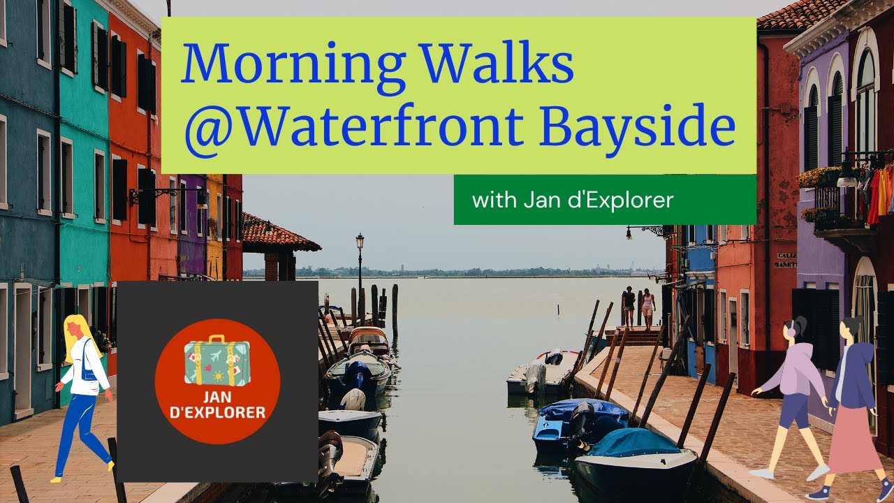 Morning Walks at Waterfront Bayside | Inspiring Quotes - YouTube