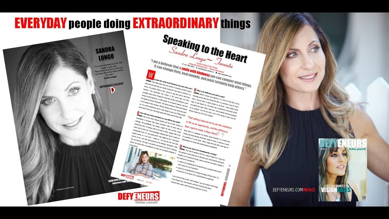 Defyeneurs Sandra Longo Interview - YouTube