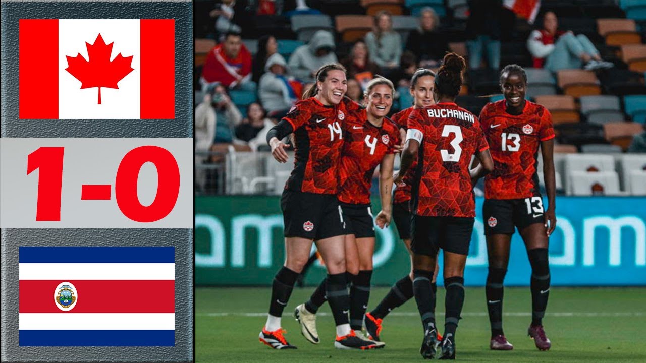 Canada vs Costa Rica Highlights | 2024 Concacaf Women's Gold Cup | 3.2. ...