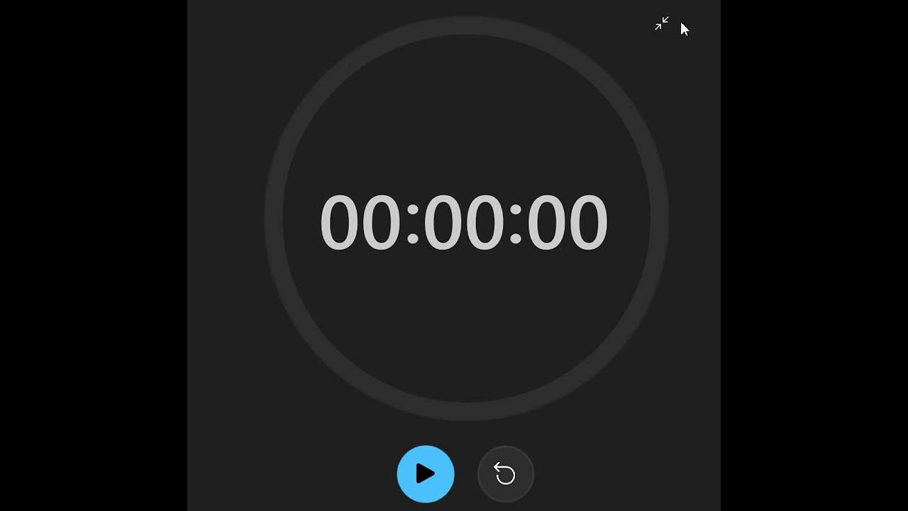 1 Second Timer In Slow Motion - YouTube