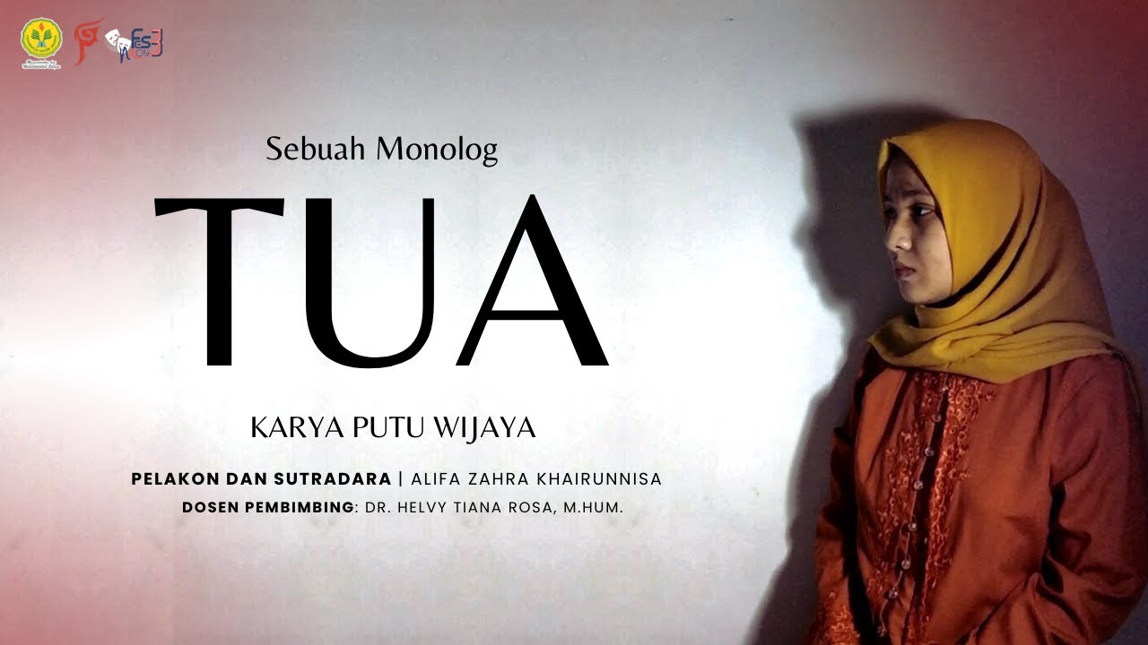 Monolog "Tua" karya Putu Wijaya | Festival Monolog Virtual 3 - YouTube