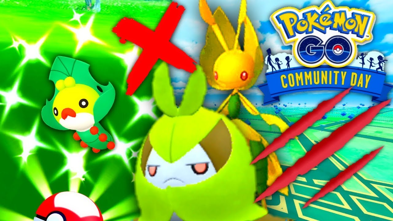 *NEW COMMUNITY DAY & ITS THE WORST YET* Shiny Sewaddle CD in Pokemon GO ...