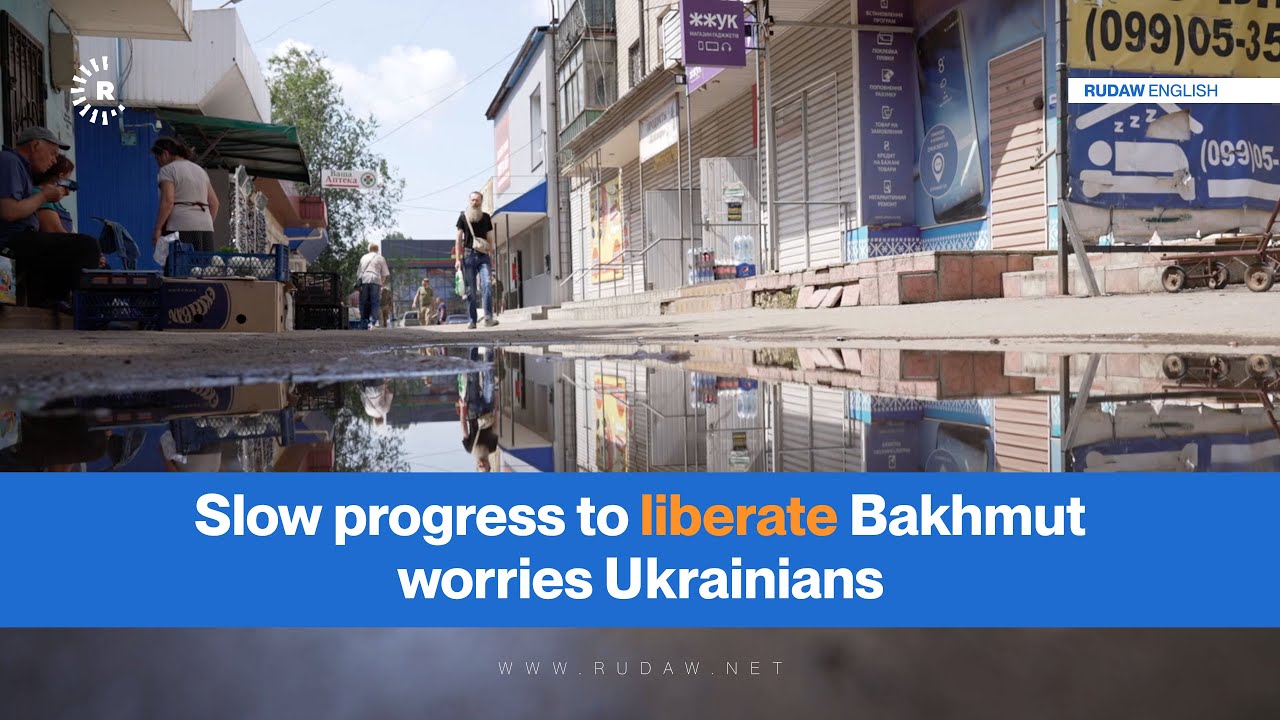 Slow progress to liberate Bakhmut worries Ukrainians - YouTube