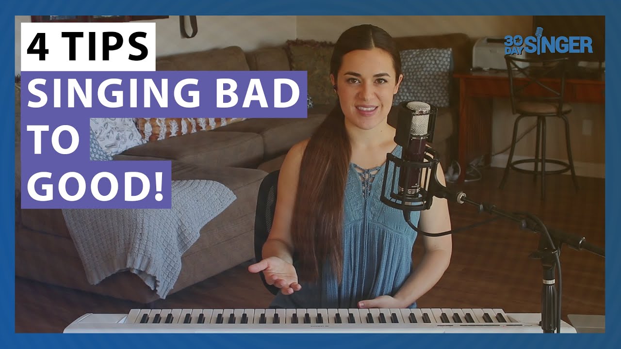 4 Super Easy Tips to Becoming a Good Singer | 30 Day Singer - YouTube