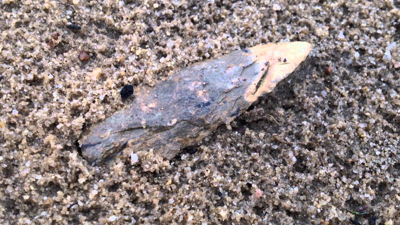 Yellow Tip Arrowhead! ~ 343 Artifact Find! Sept 2015 - YouTube