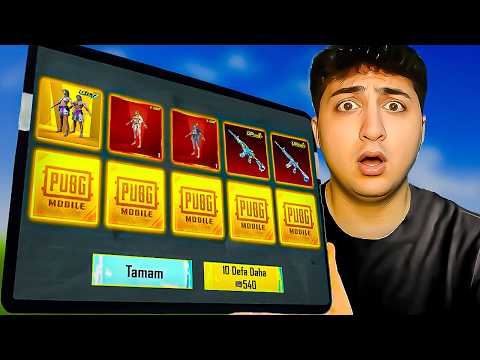 100.000 UC’LİK DEV AÇILIM! SU DALGASI M4 ve BUZ DİYARI! | PUBG Mobile