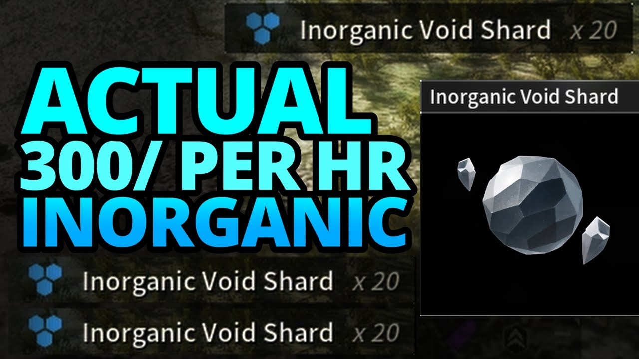 Most Efficient INORGANIC SHARD FARM (300+/per hour) - The First ...