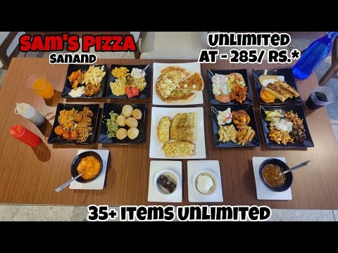 35+ Items Unlimited At Sam's Pizza Sanand | Calzone Pizza | OMG Foodies ...