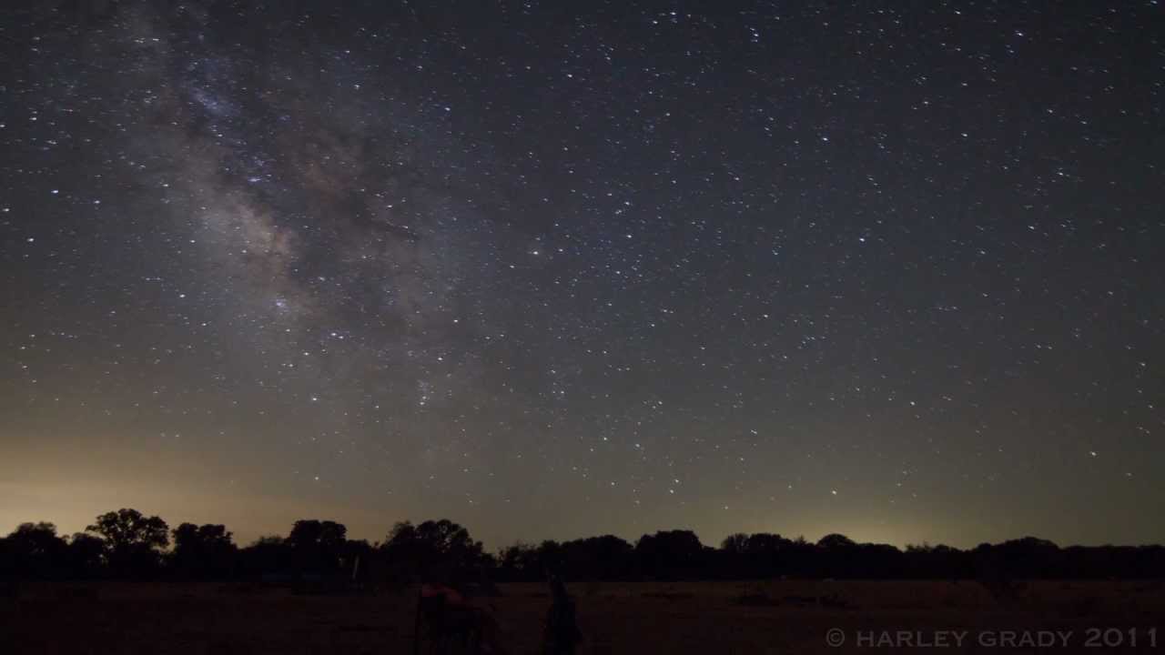 Milky Way Time Lapse (stargazing) - YouTube