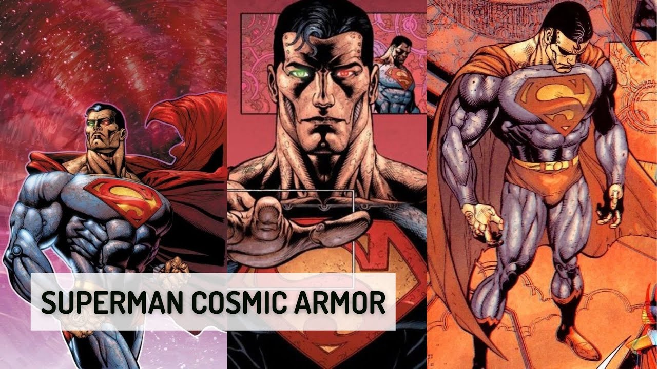 ¿Quién es Superman Cosmic Armor?- DC COMIC'S - YouTube