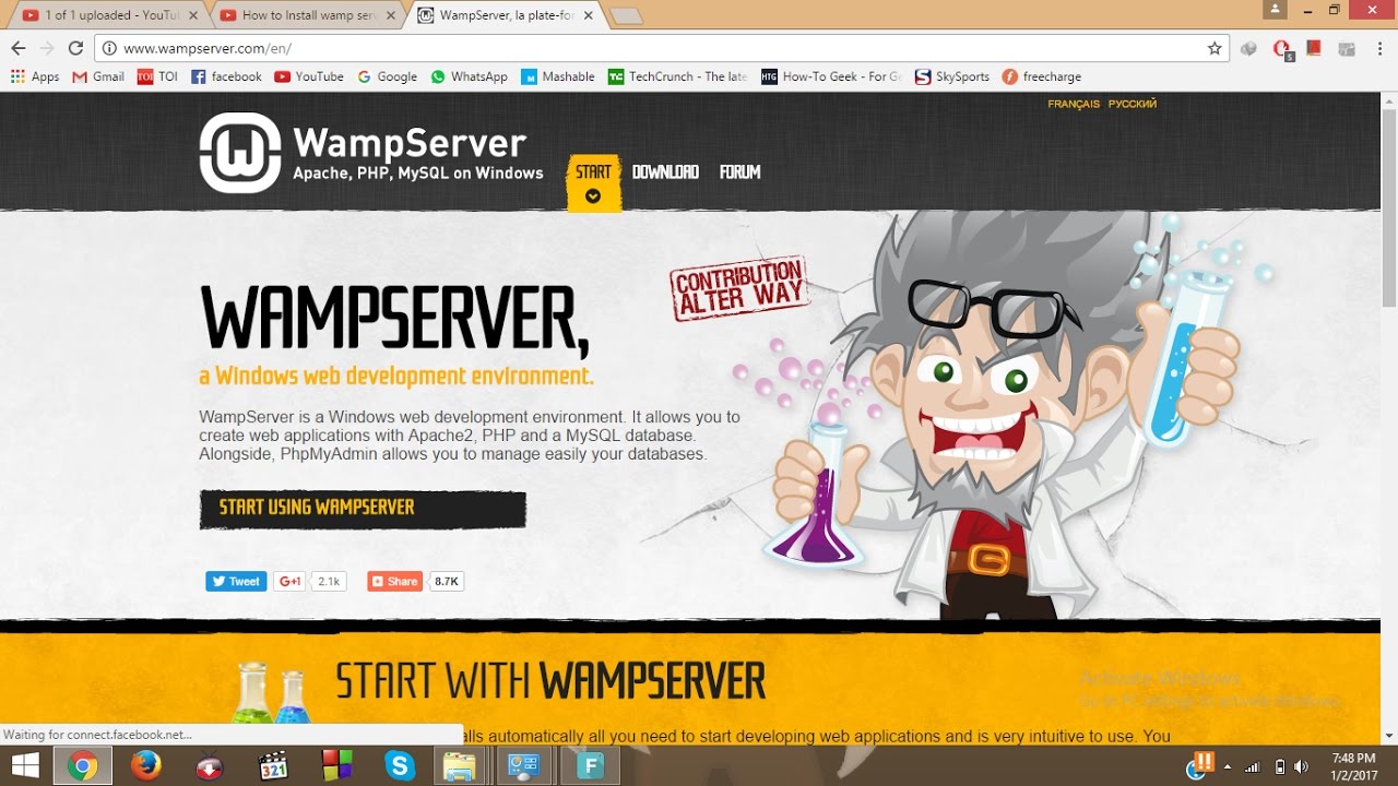 How to install Wampserver on Windows | AS Learning - YouTube