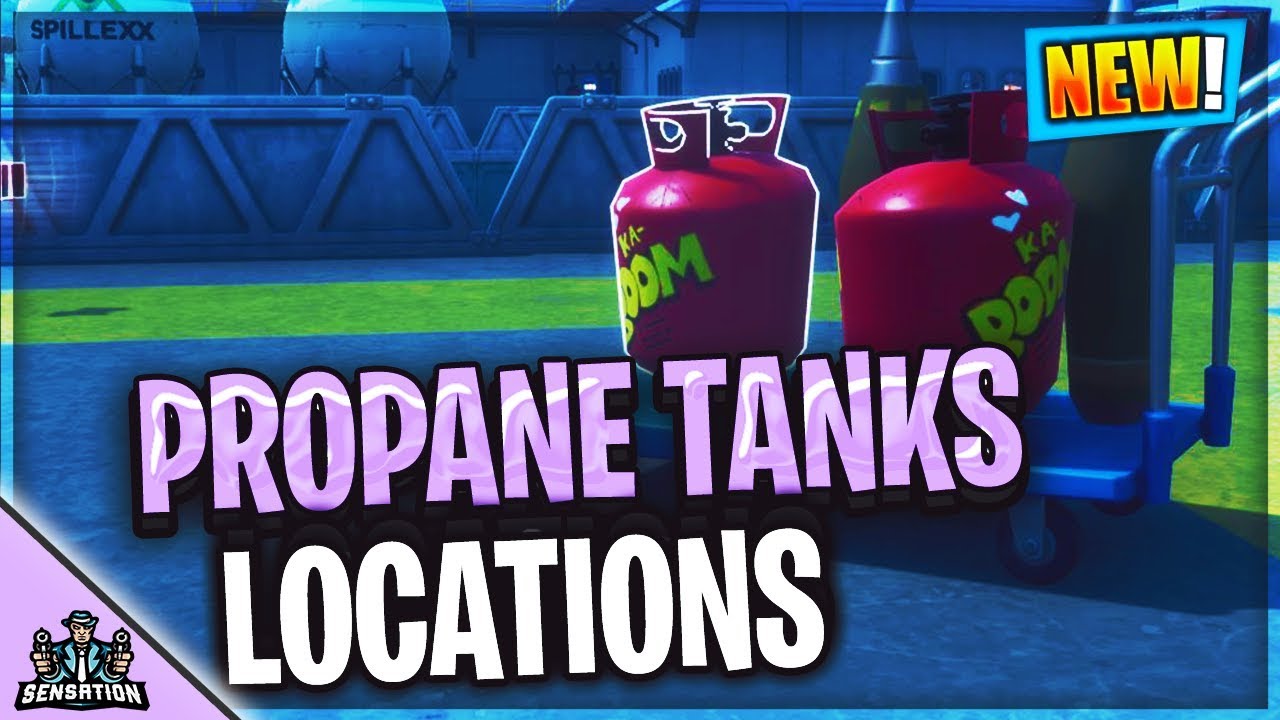 DESTROY STRUCTURES WITH PROPANE TANKS LOCATIONS FORTNITE week 3 ...