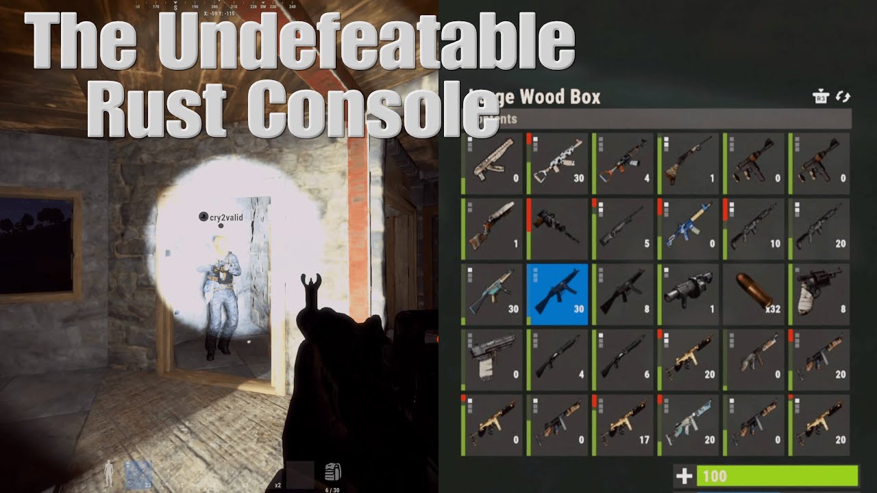 The Undefeatable- Rust console - YouTube
